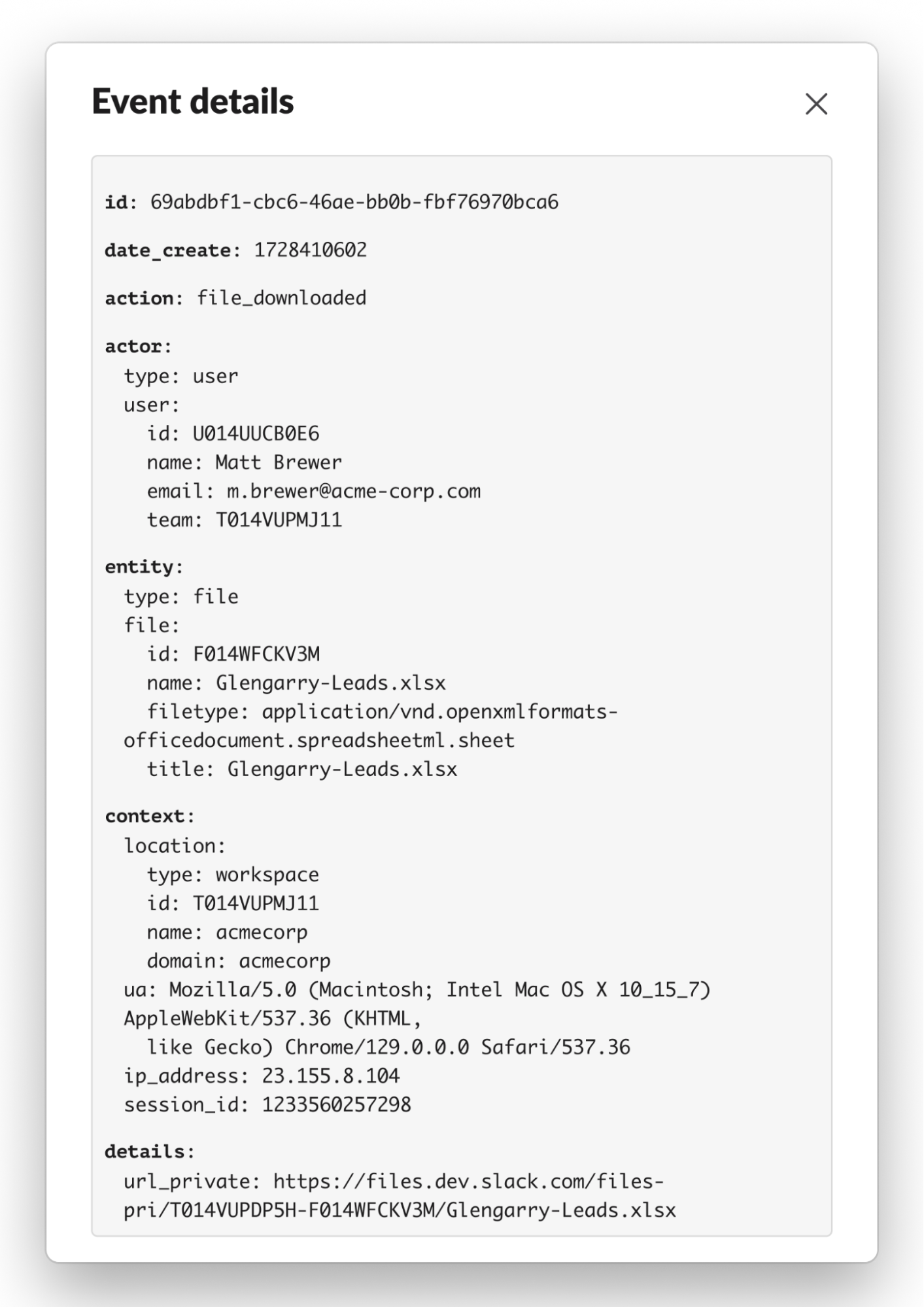 Slack Audit Logs and Anomalies | Engineering at Slack